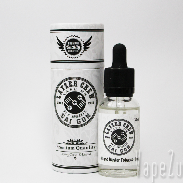 Layzer crew Grand Master Tobacco リキッド レビュー - Vape2u