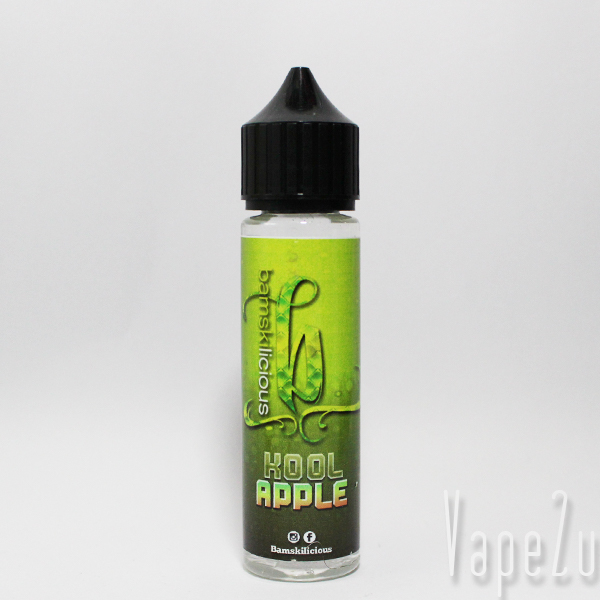 bamskilicious KOOL APPLE リキッド レビュー - Vape2u