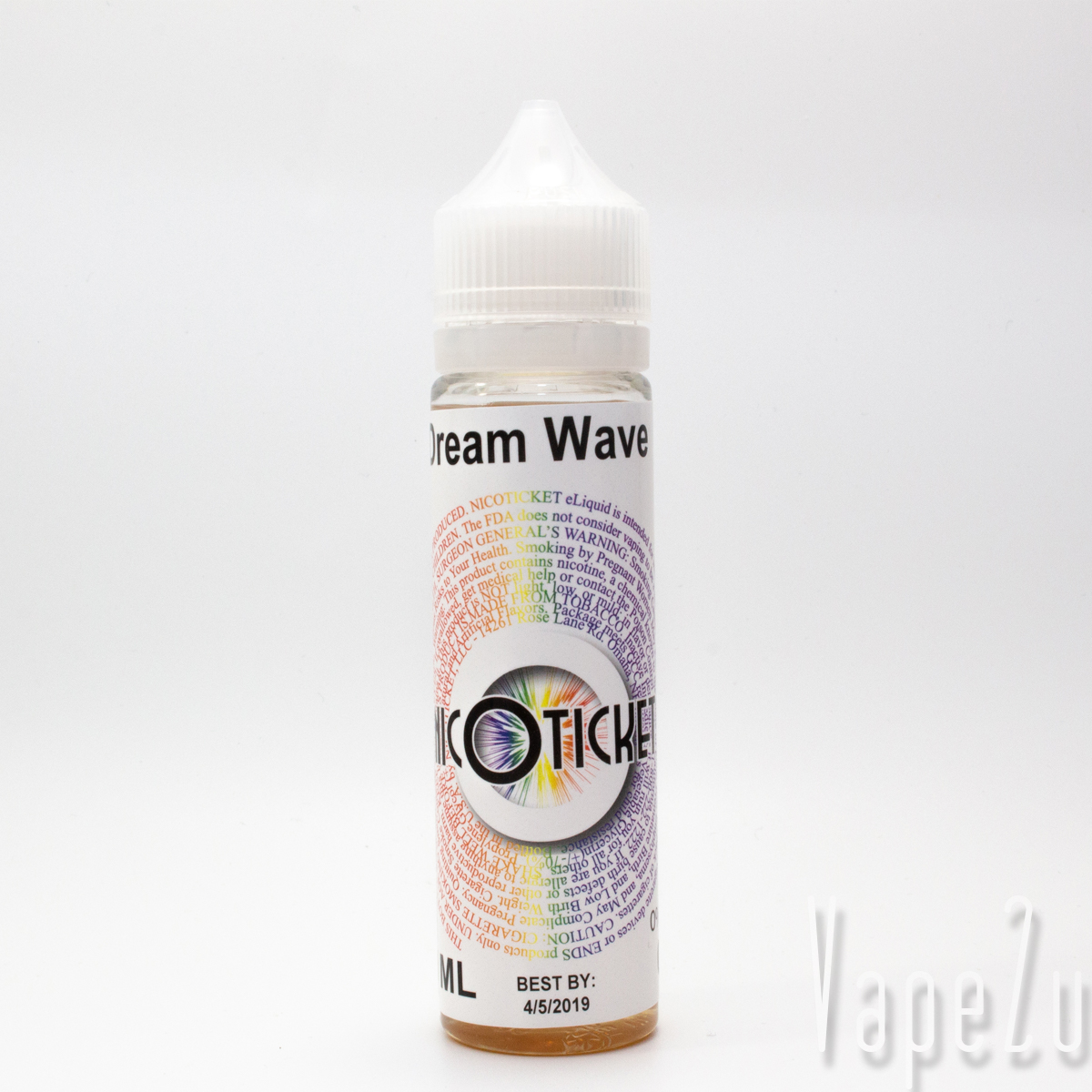NICOTICKET Dream Wave リキッド レビュー - Vape2u
