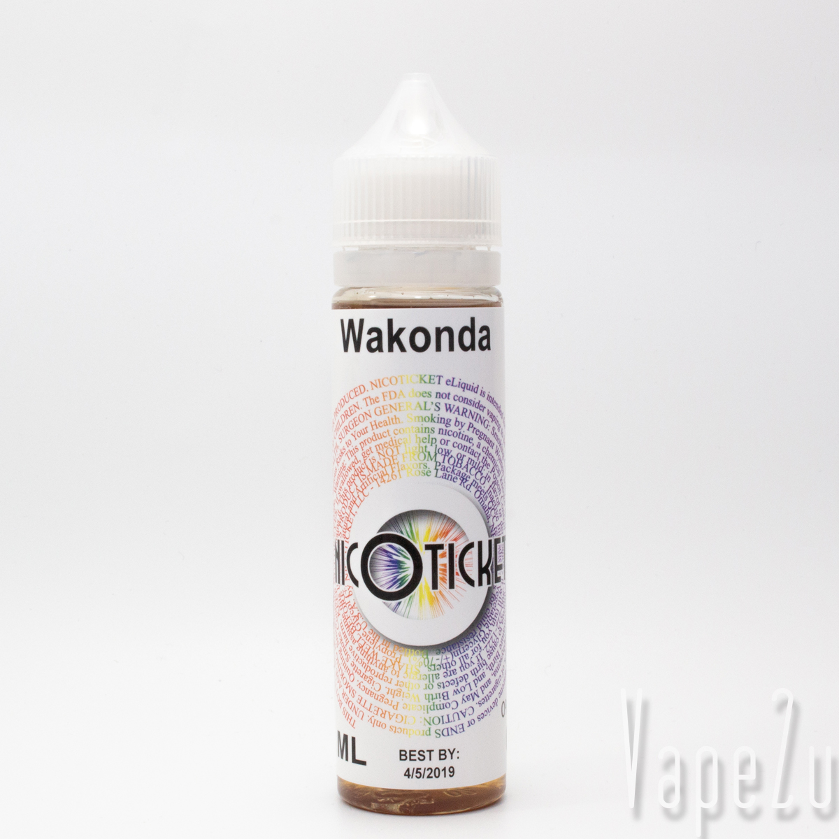 NICOTICKET Wakonda リキッド レビュー - Vape2u