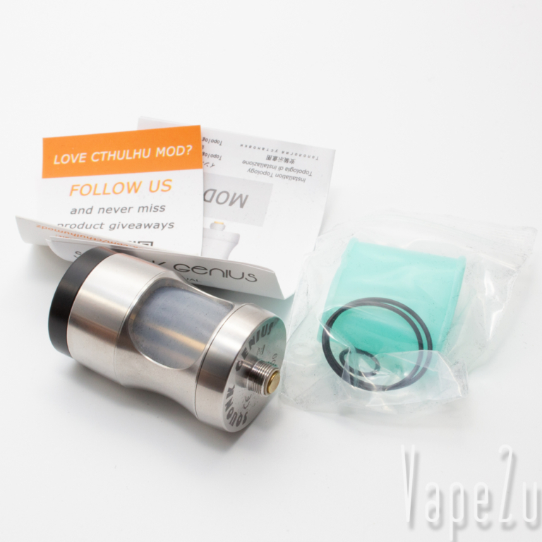 Cthulhu 7.1ml Squonk Genius Adapter レビュー - Vape2u