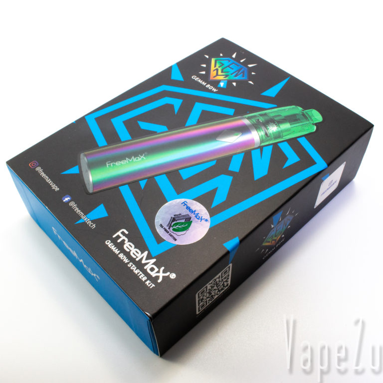 FreeMax GEMM 80W kit スターターキット レビュー - Vape2u